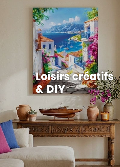 Kit de broderie Diamant sur châssis - Porte mauve - Art City