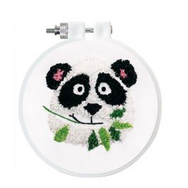 Kit broderie punch needle - Panda - Design works