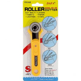 Cutter - Cutter rotatif - diamètre 28 mm - Dafa